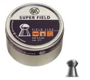 RWS SUPER FIELD .22 PELLETS - THE SHOOTING HUB