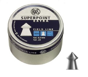 RWS SUPERPOINT .22 PELLETS - THE SHOOTING HUB
