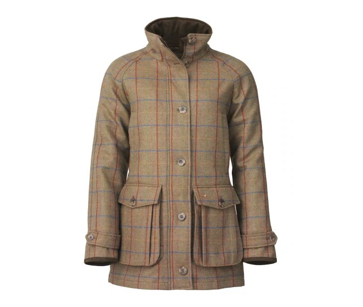 LAKSEN MELVILLE LADIES TWEED SHOOTING COAT - THE SHOOTING HUB