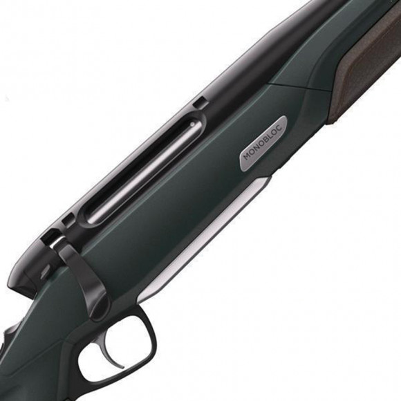 STEYR MANNLICHER MONOBLOC GREEN WITH BROWN INSERTS 22 INCH .308 WIN ...
